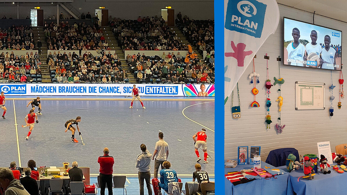 Plan International begleitete die Hallenhockey-EM 2022 in Hamburg ...