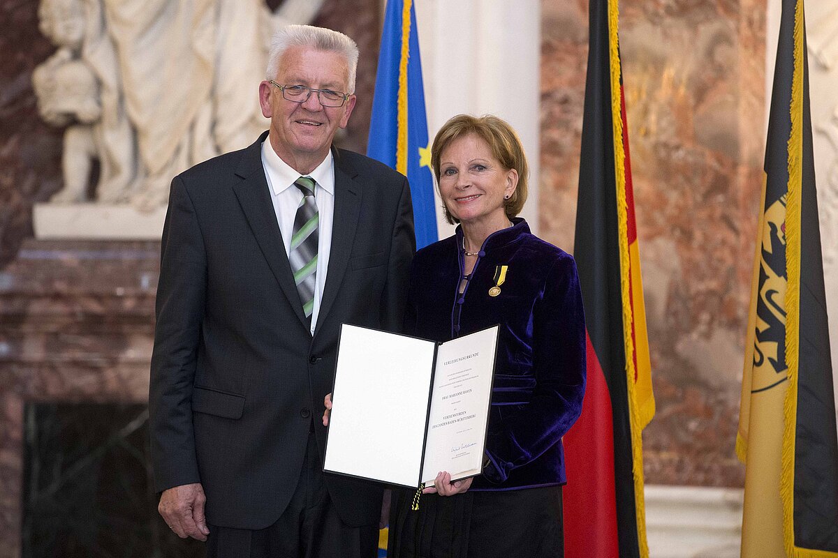Marianne Raven erhält Verdienstorden des Landes Baden-Württemberg ...
